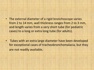 Pediatric Rigid Bronchoscopy