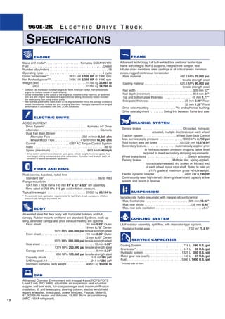 Rigid dump trucks - 960_E - 2K | PDF