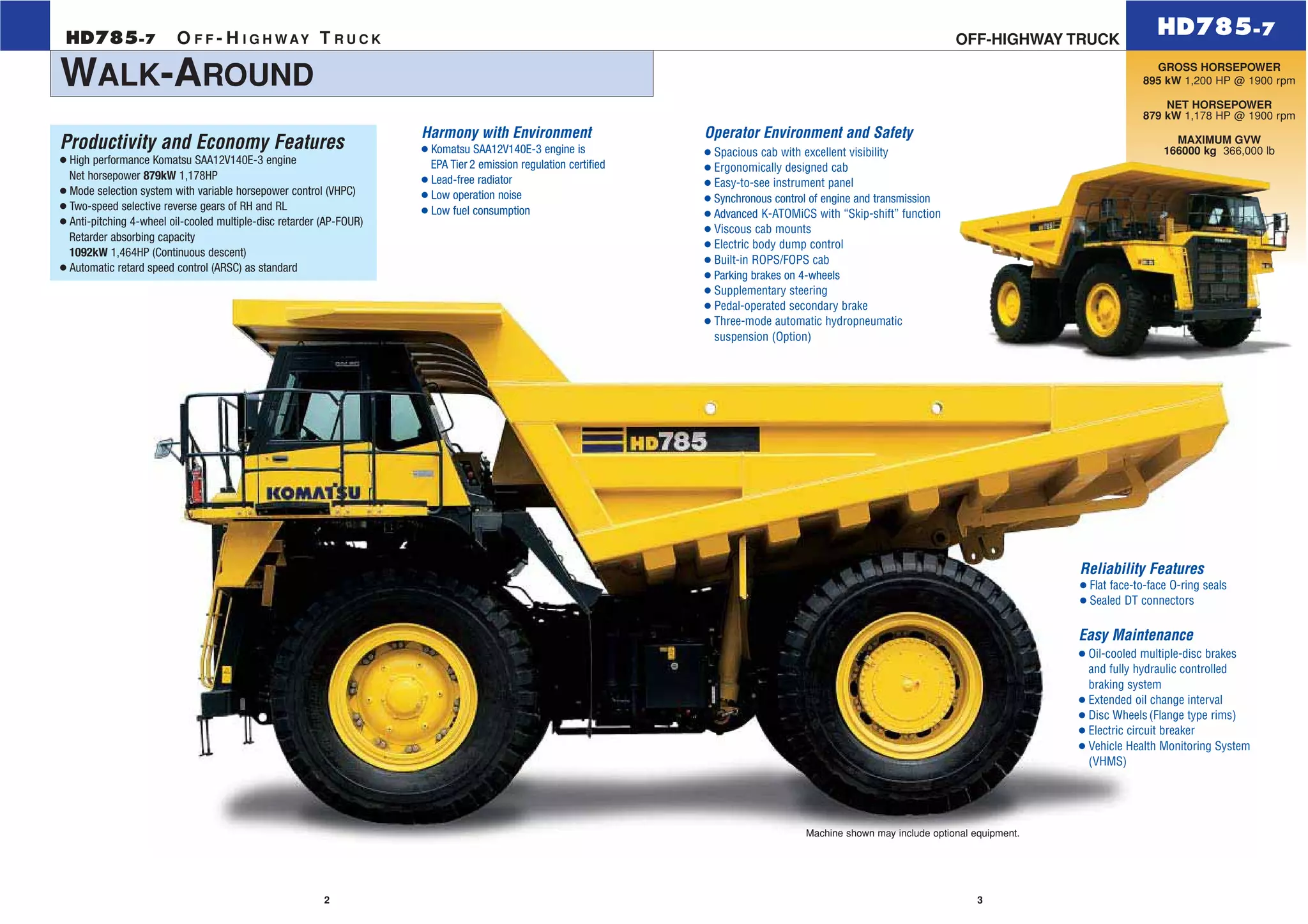 HD785 - Rigid Dump Truck | PDF