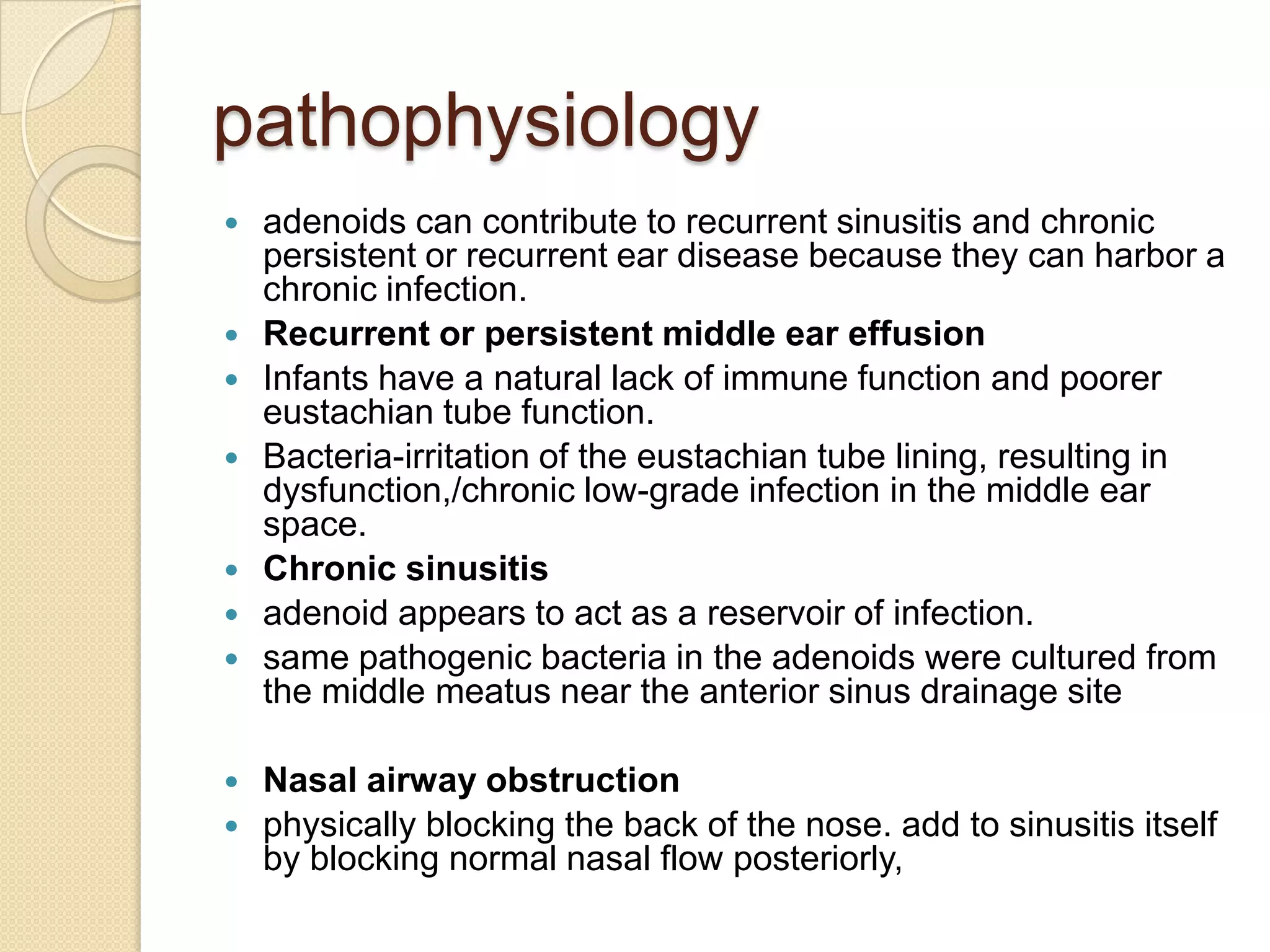 ADENOIDS&ADENOIDECTOMY BY ROOHIA | PPTX