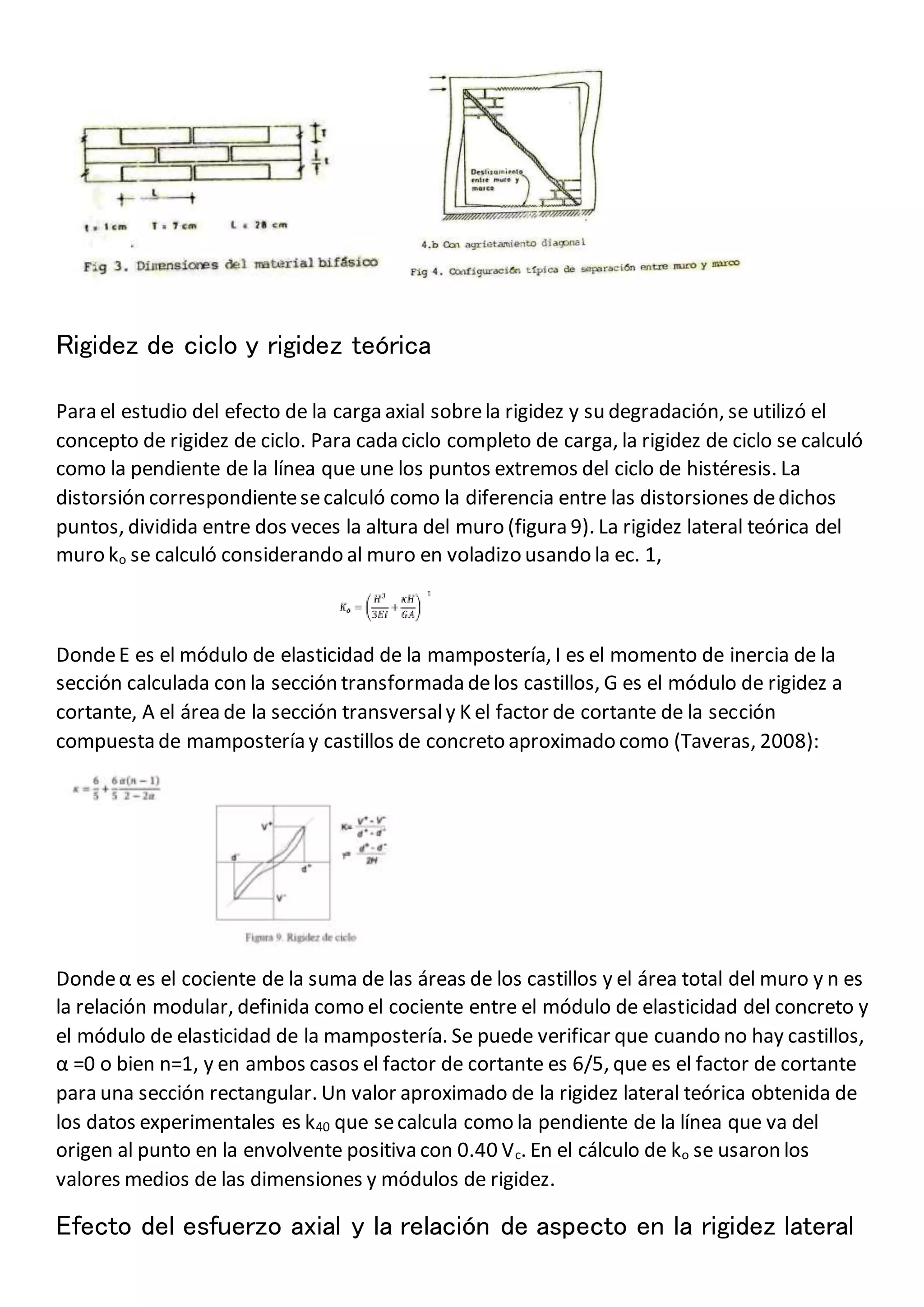 Rigidez tipos de estructuras | PDF