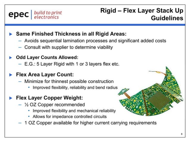 Rigid Flex Circuit Board Gerber Layout Guidelines Webinar Ppt
