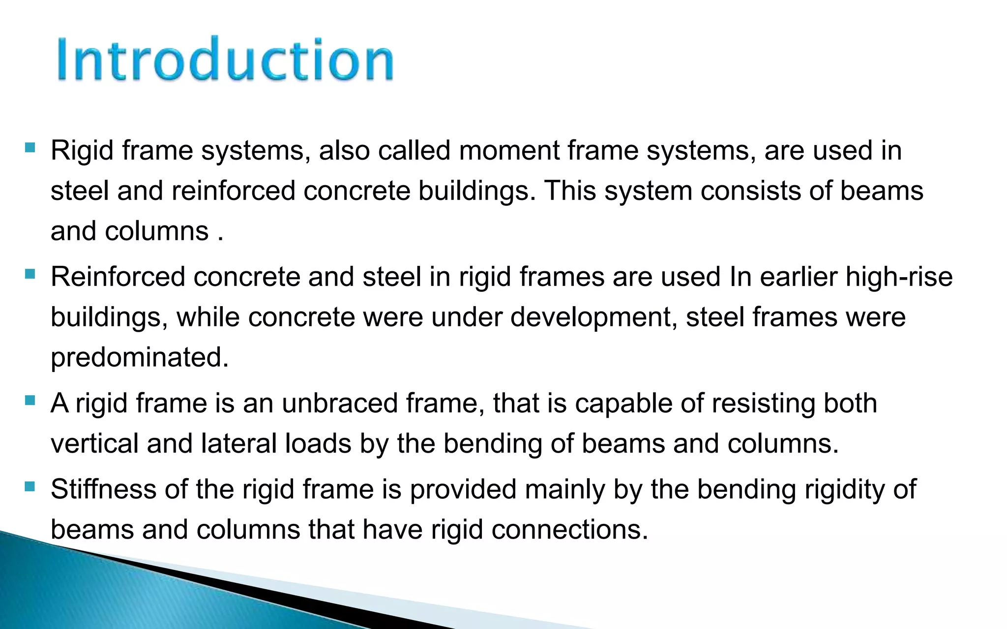 Rigid frame systems | PPTX