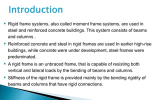 Rigid frame systems | PPTX
