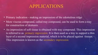 RIGID IMPRESSION MATERIALS in prosthodontics | PPTX