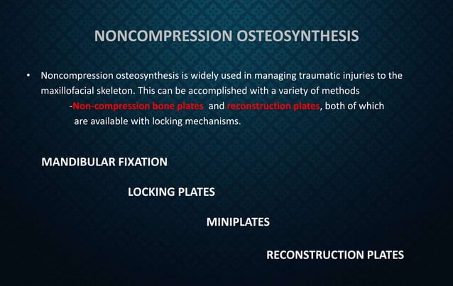 Rigid internal fixation | PPTX