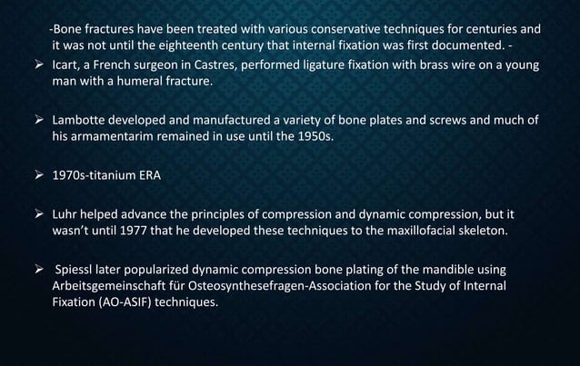 Rigid internal fixation | PPTX