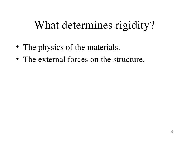 Rigidity And Tensegrity By Connelly