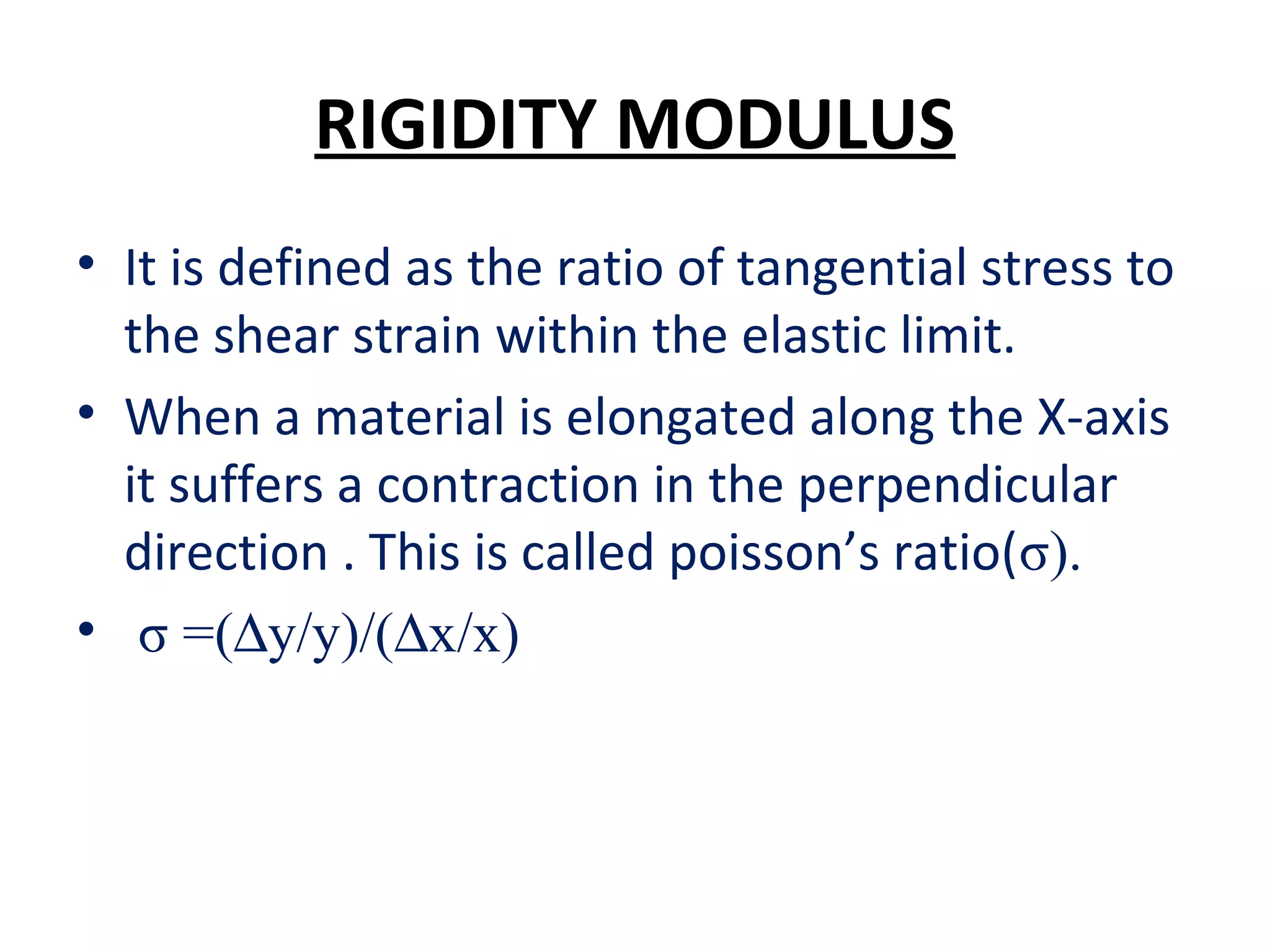 YOUNG’S MODULUS OF BRASS | PPT