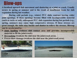 Rigid pavement distress | PPTX