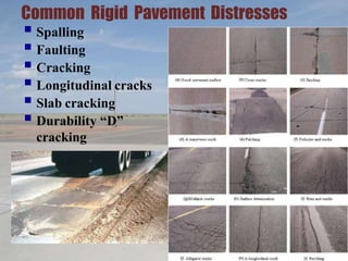 Rigid pavement distress | PPTX