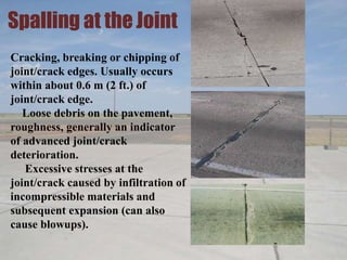 Rigid pavement distress | PPTX