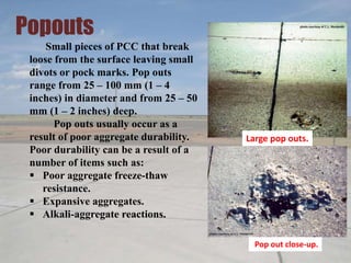 Rigid pavement distress | PPT