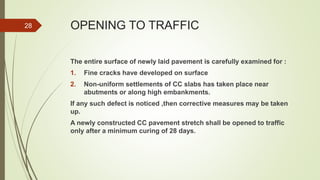 Rigid pavements | PPTX