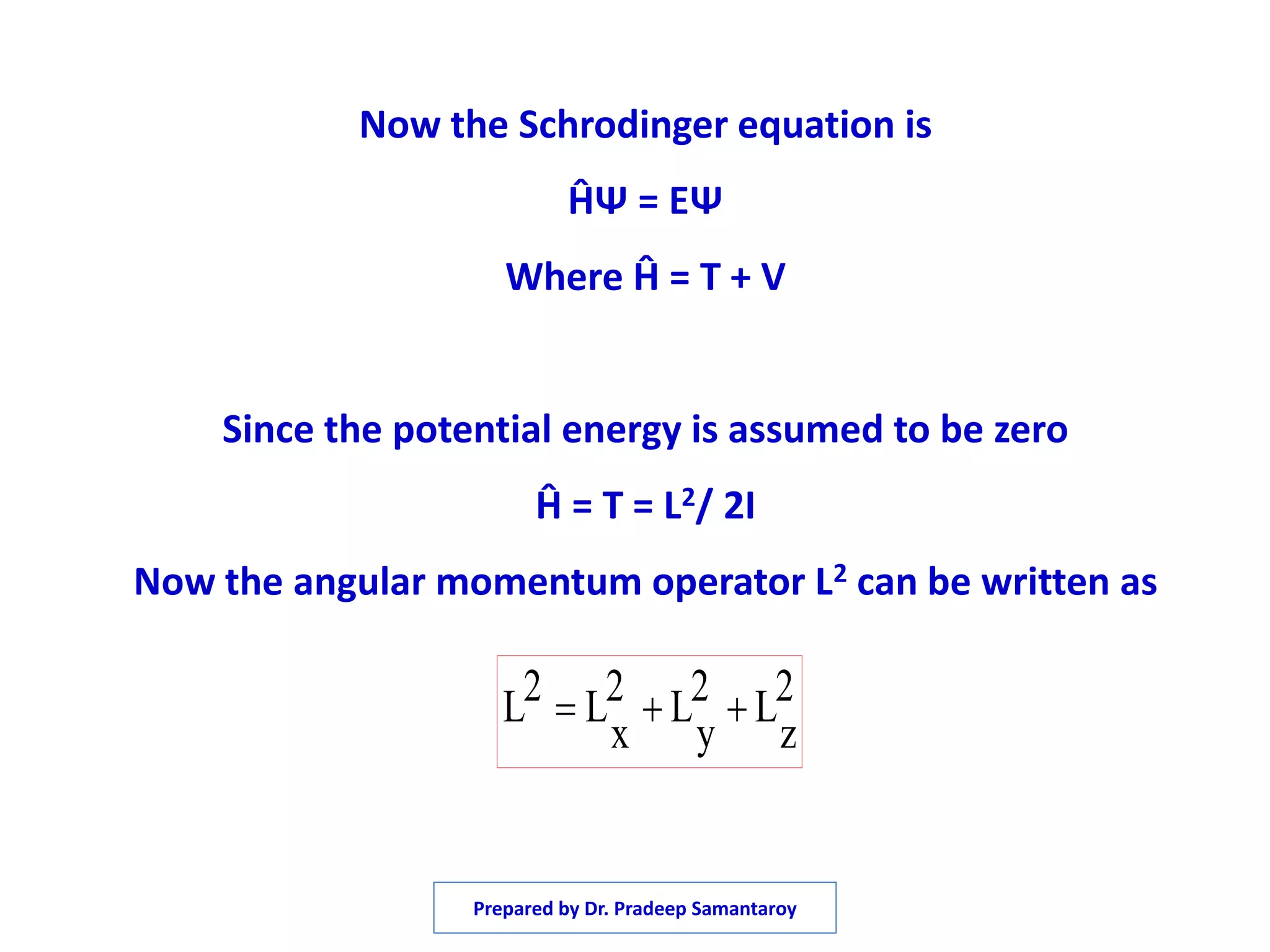 Rigid rotor | PDF | Physics | Science