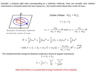 rigid rotor quantium mechanics harmonic oscilator.ppt