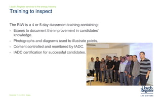 Overview: Rig inspection training | PPTX