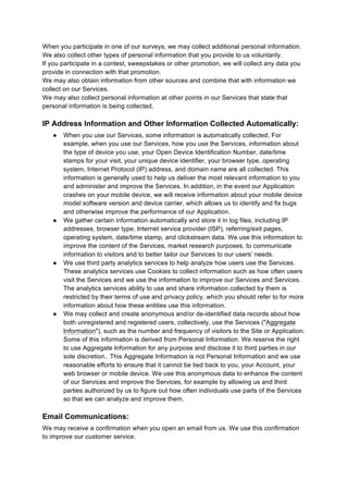 RIGit Privacy Policy | PDF | Internet | Computing