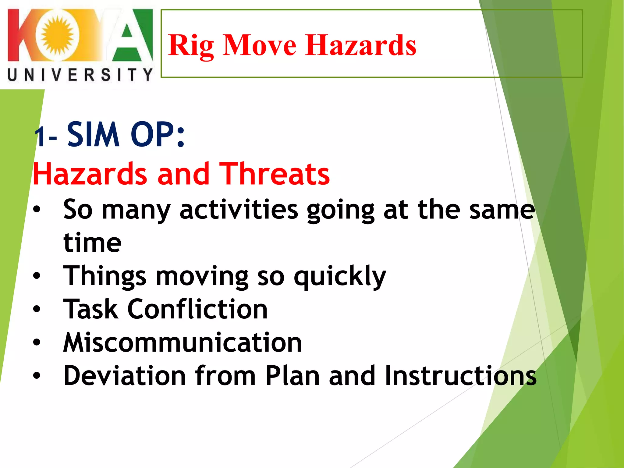 Rig move safety | PDF