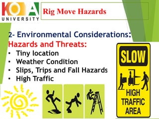 Rig move safety | PDF