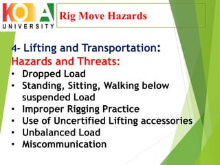 Rig move safety | PDF