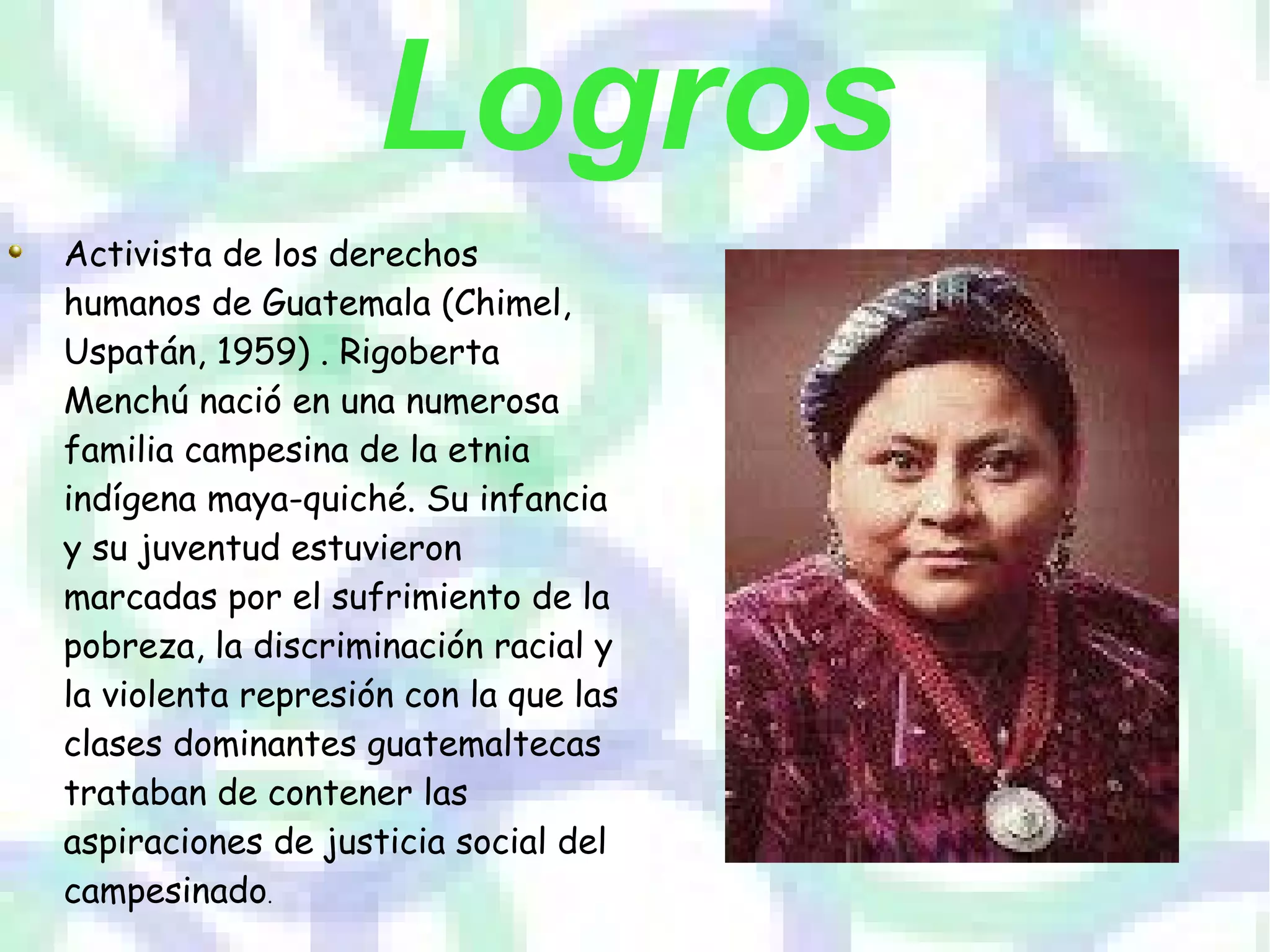 Rigoberta menchú | ODP