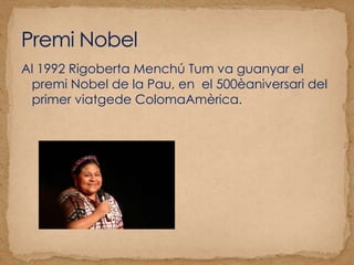 Rigoberta Menchú | PPTX