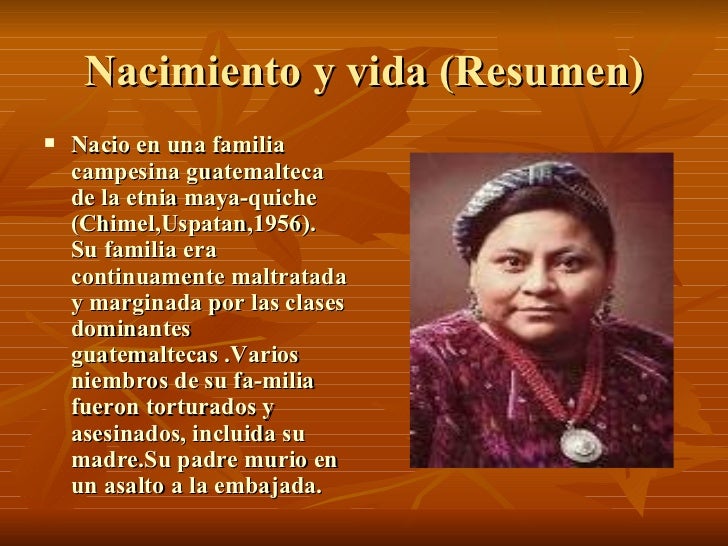 Rigoberta menchu