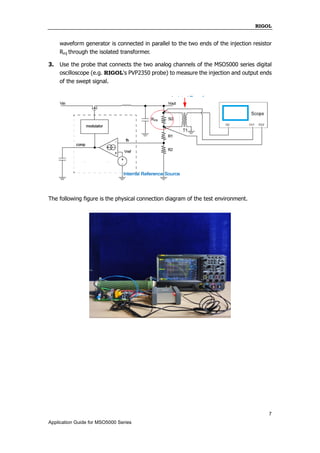 Rigol oscilloscope mso5000_bode_plot_app_note | PDF