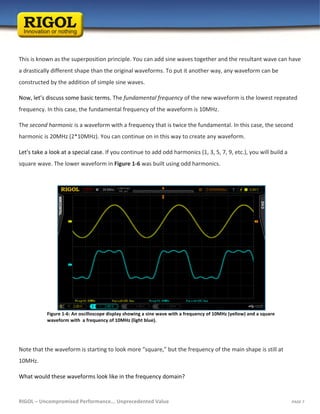 Rigol RF basics_knowledge_applications | PDF