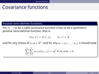 Bayesian regression models and treed Gaussian process models | PPT