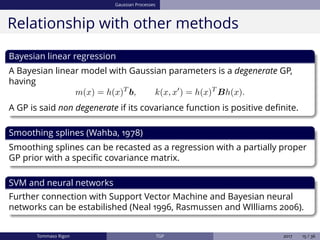 Bayesian regression models and treed Gaussian process models | PPT
