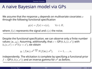 Bayesian regression models and treed Gaussian process models | PPT