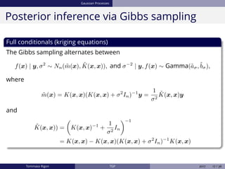 Bayesian regression models and treed Gaussian process models | PPT