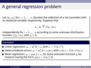 Bayesian regression models and treed Gaussian process models | PPT