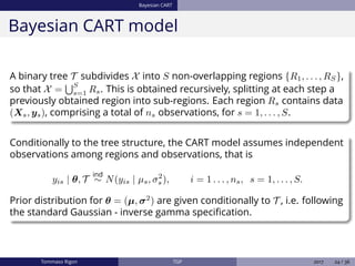 Bayesian regression models and treed Gaussian process models | PPT