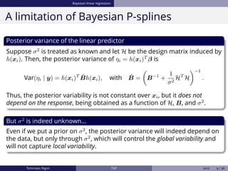 Bayesian regression models and treed Gaussian process models | PPT