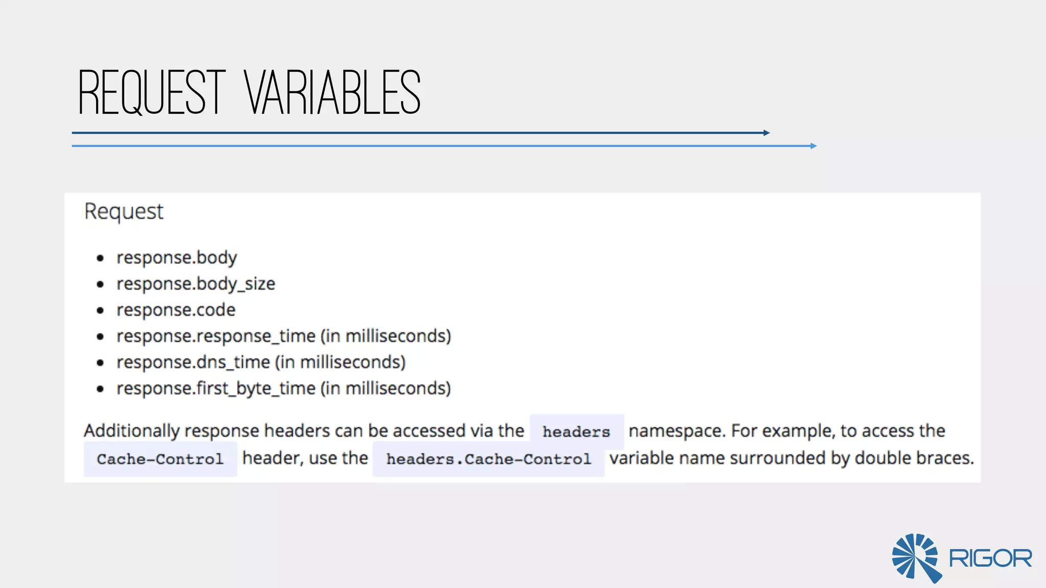 API Check Overview - Rigor Monitoring | PPT