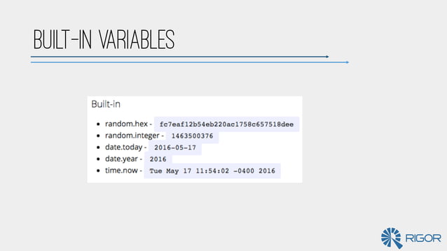 API Check Overview - Rigor Monitoring | PPT