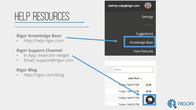 API Check Overview - Rigor Monitoring | PPT