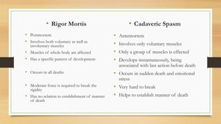 Rigor mortis | PPTX