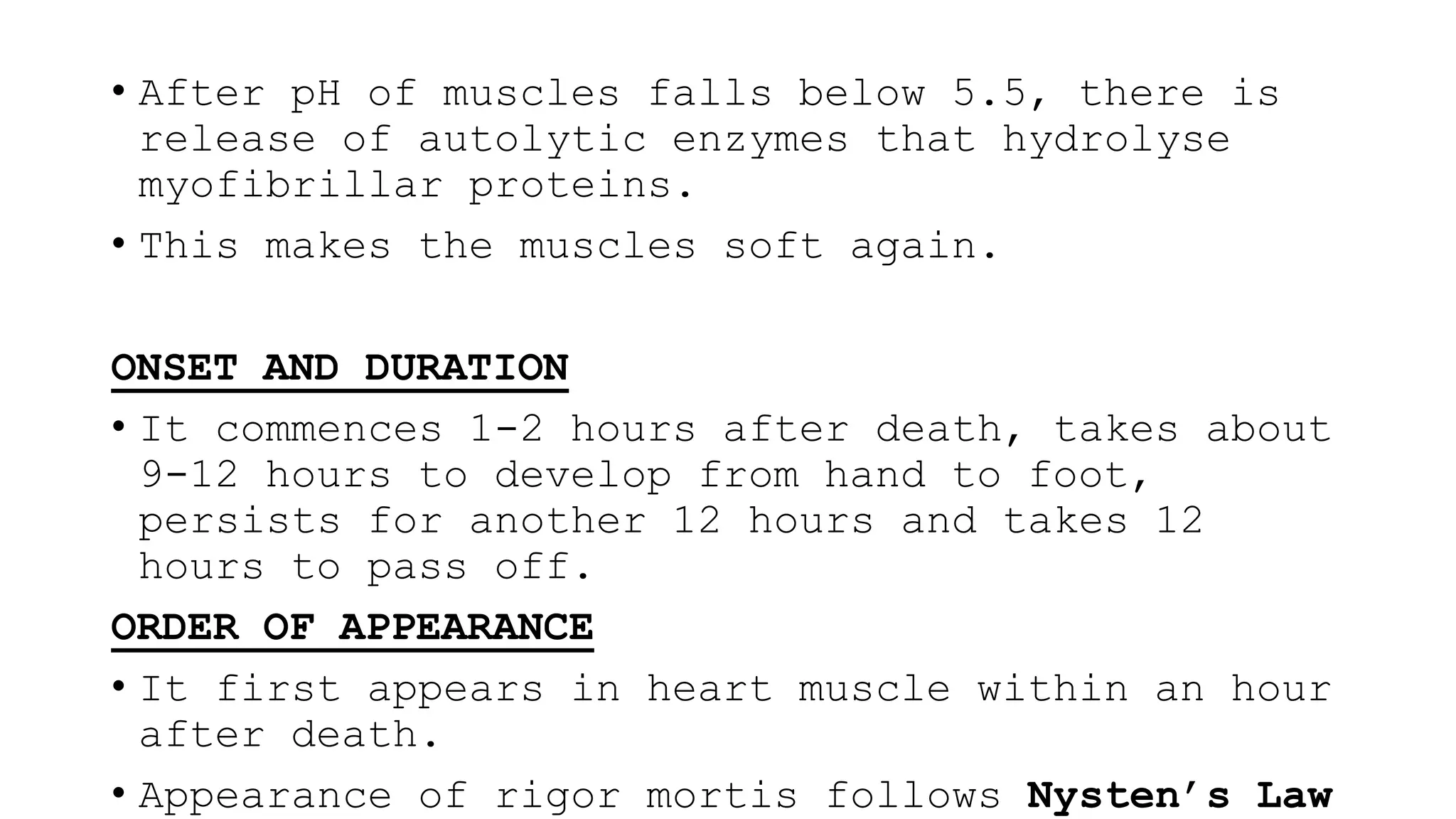 Rigor mortis definition description andm | PPTX