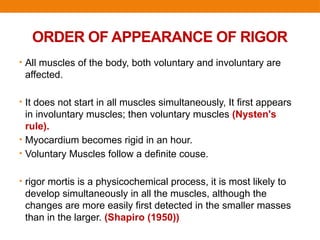 RIGOR MORTIS forensic medicine Late pm changes.pptx