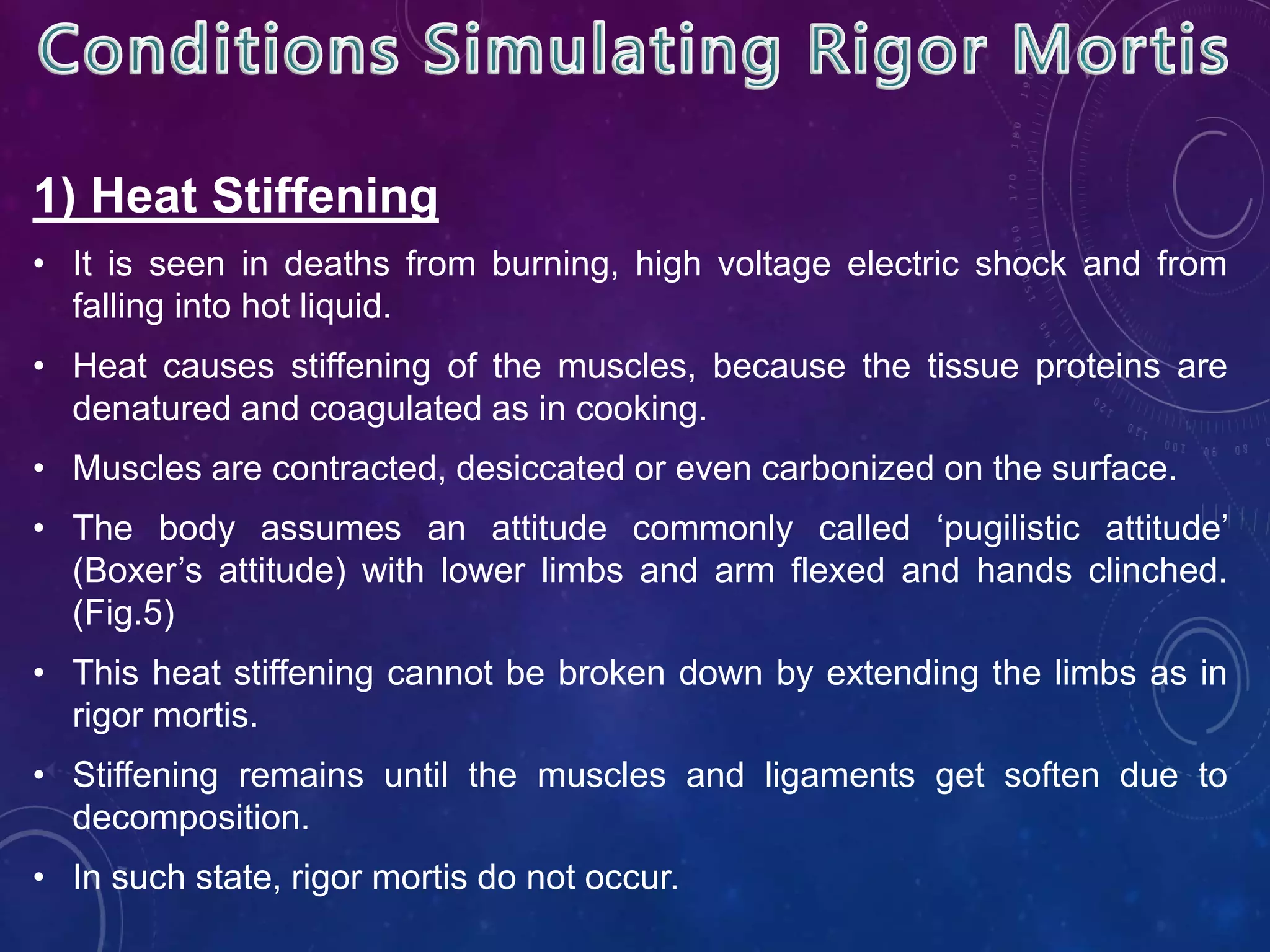 Rigor mortis ppt | PPTX
