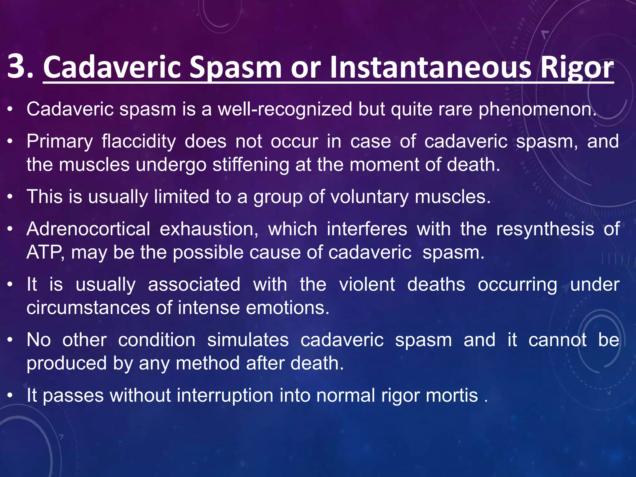 Rigor mortis ppt | PPTX