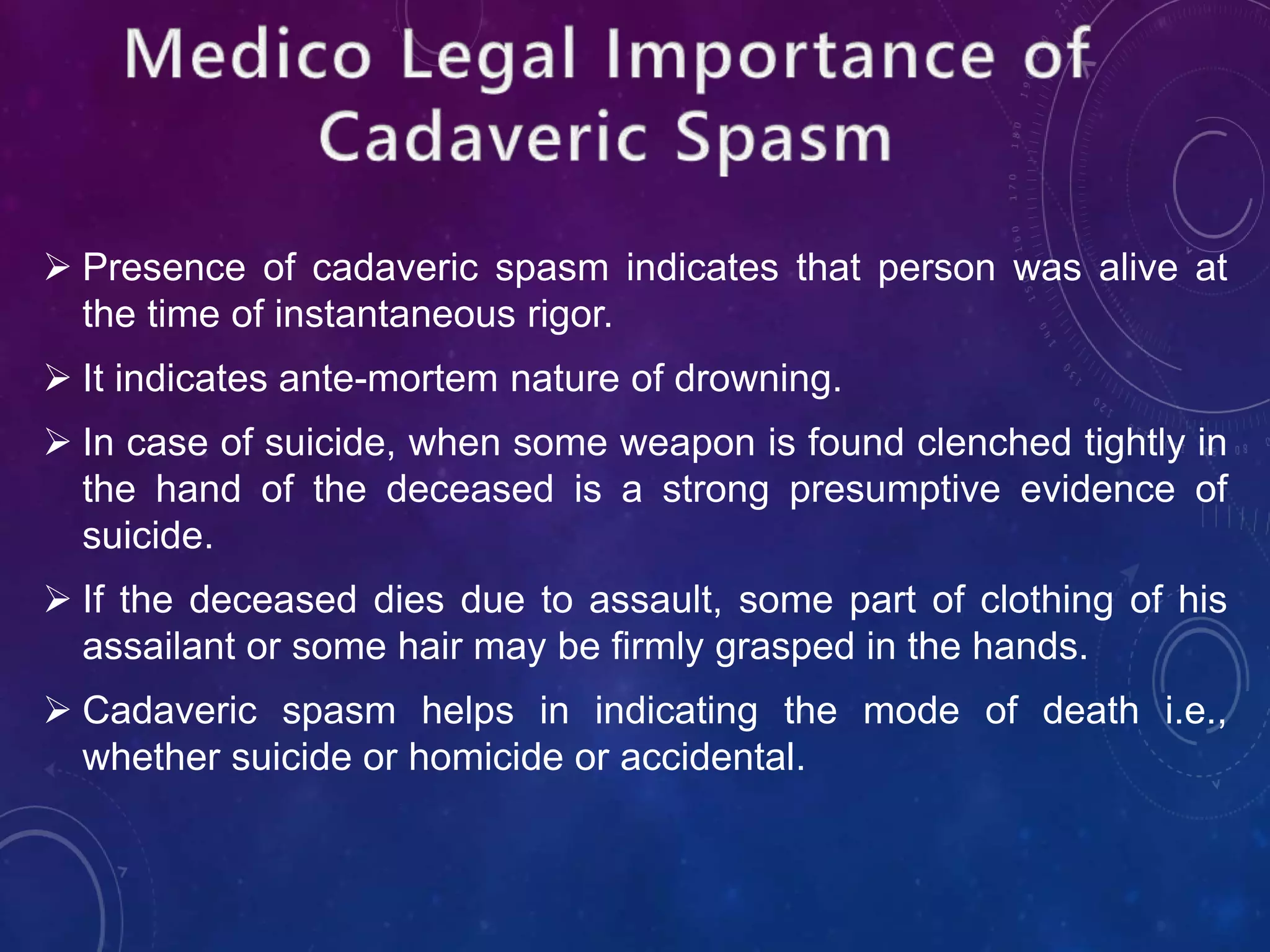 Rigor mortis ppt | PPTX