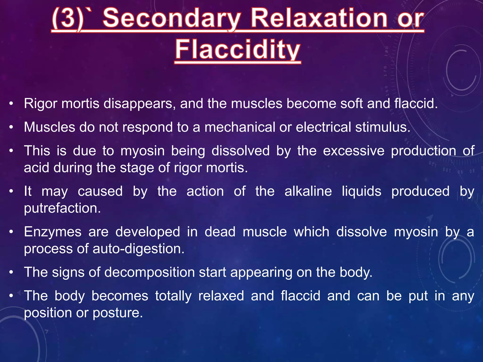 Rigor mortis ppt | PPTX