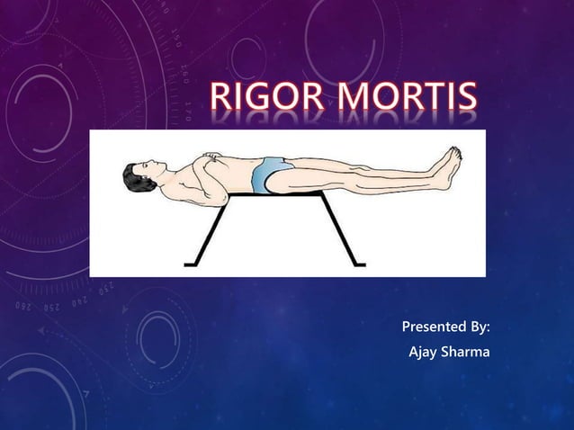 Rigor mortis ppt | PPTX