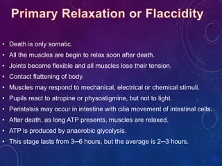 Rigor mortis ppt | PPTX