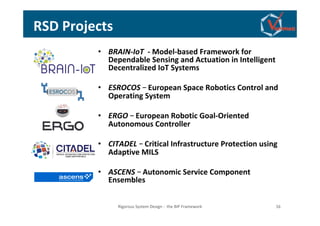 Rigorous system design the bip framework | PPT